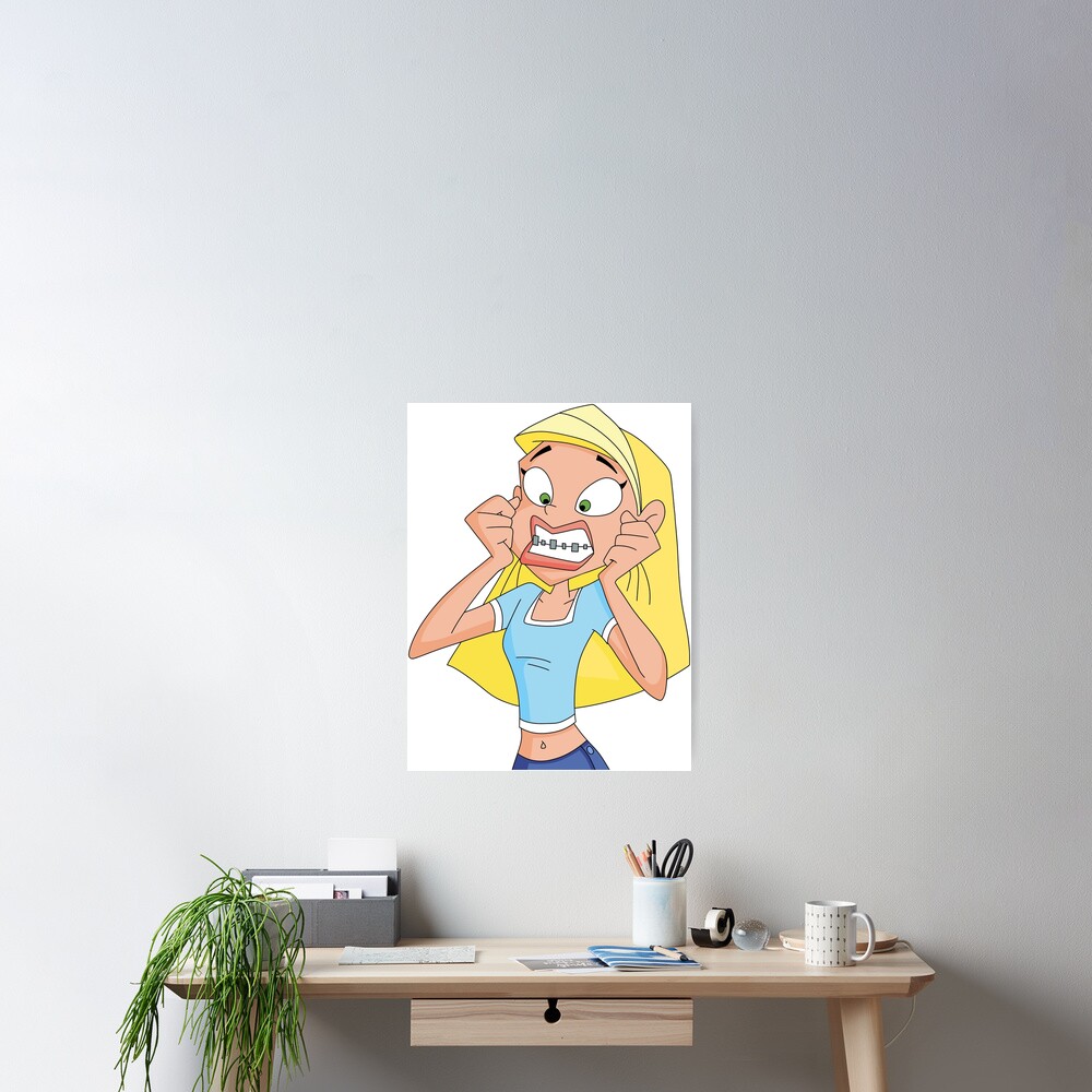 "Brace Face Sharon Spitz " Poster for Sale by AlienPharaoh | Redbubble