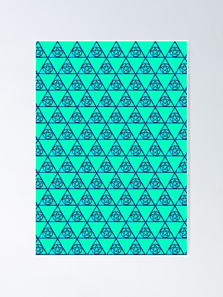 "No Demons Allowed - Anti-Possession Symbol" Poster by mrfictional ...