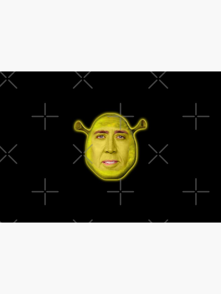 "Nicholas Cage as Shrek - Nicolas Cage - Nick Cage - Nic Cage " Mask ...