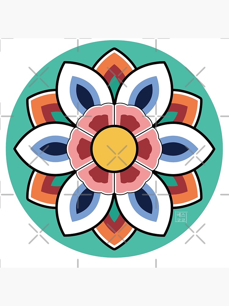 "Korea traditional flower,Korean art, Home Decor, Korean traditional ...