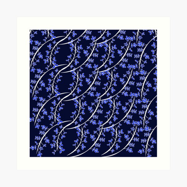 "Dark blue abstract plant branches and leaf surface, natural background ...