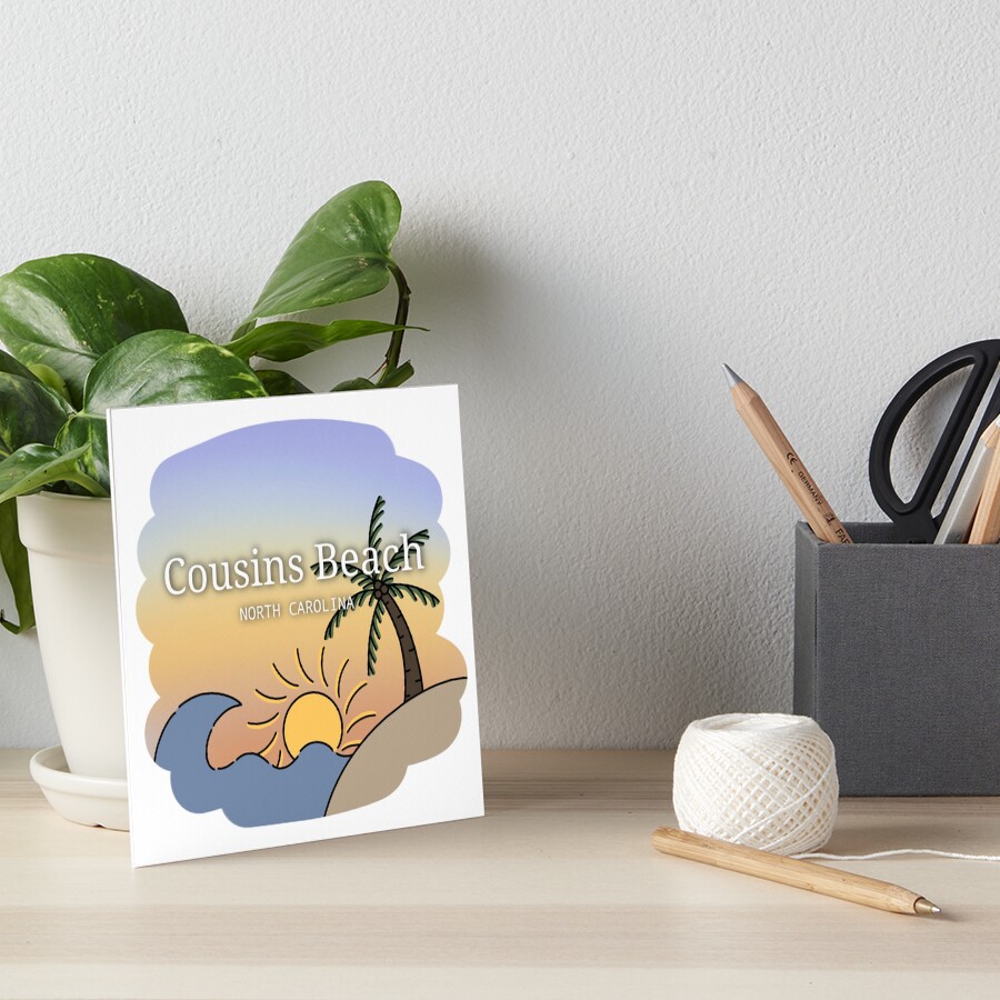 "Cousins Beach | The Summer I Turned Pretty" Art Board Print for Sale ...