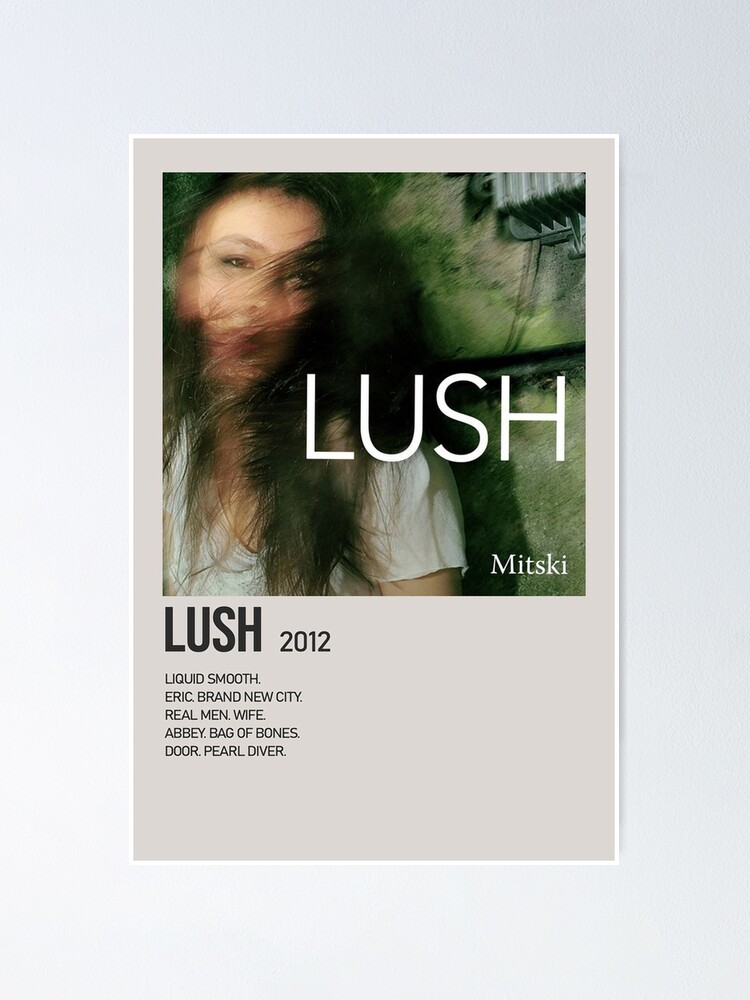 "Lush by Mitski minimalistisches Album" Poster von jonsonsilva | Redbubble