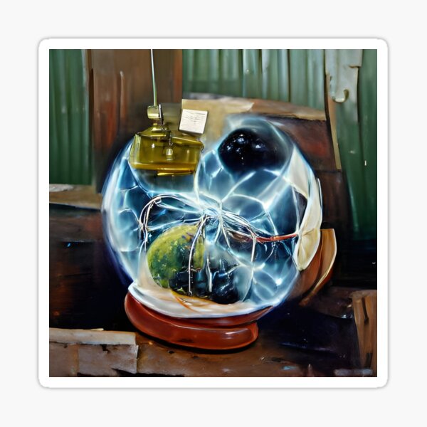 "Lightening Orb" Sticker for Sale by Le-PapillonArt | Redbubble
