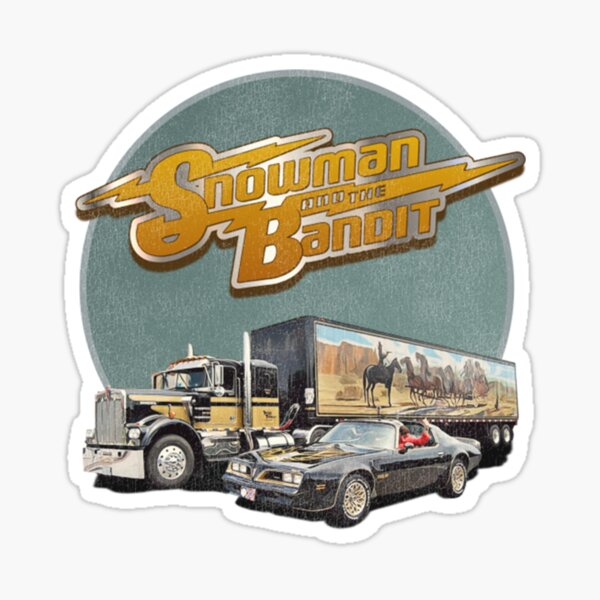 "Smokey And The Bandit - Snowman and the Bandit " Sticker for Sale by ...