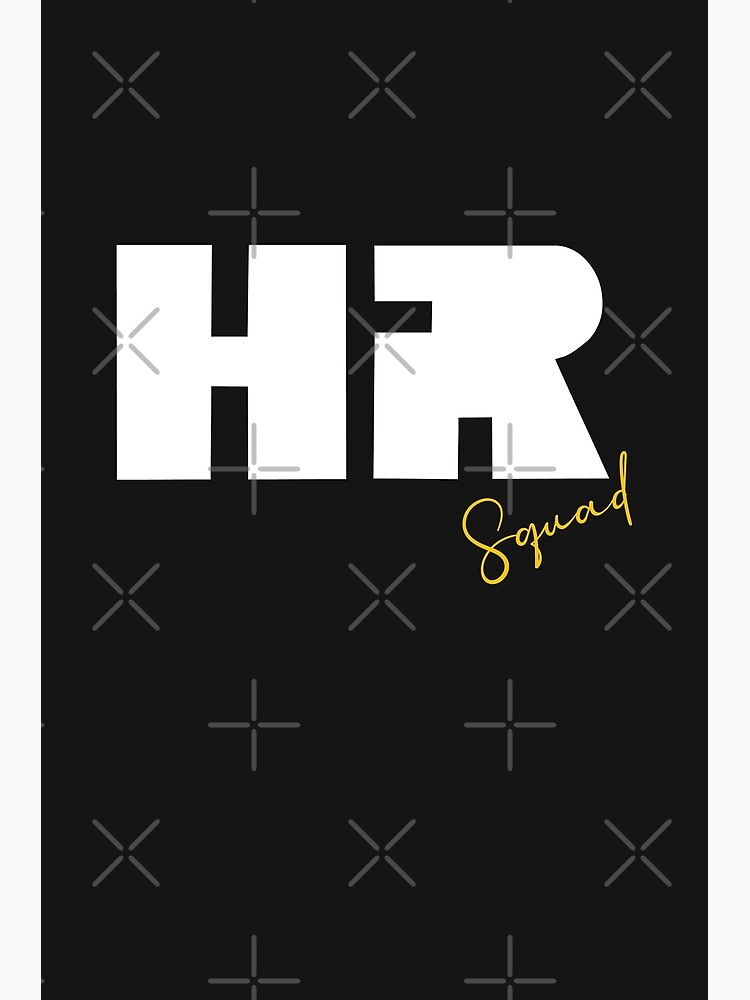 "HR Squad, Human Officer Team" Art Print for Sale by jannta | Redbubble