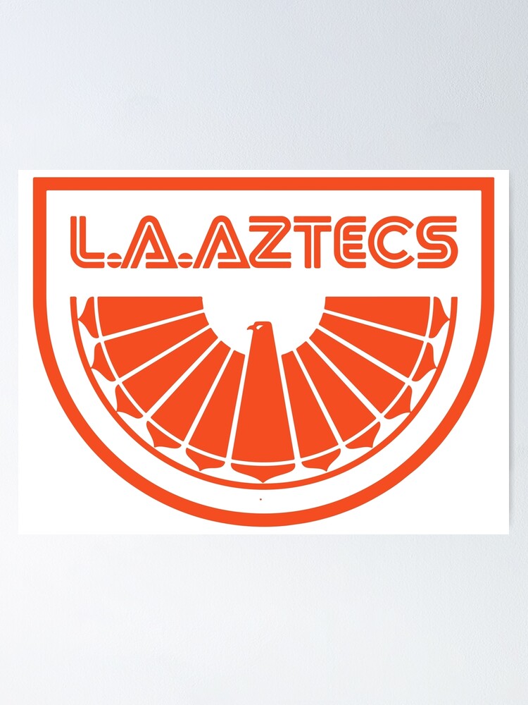 "Vintage LA Aztecs" Poster for Sale by OnTargetSports | Redbubble
