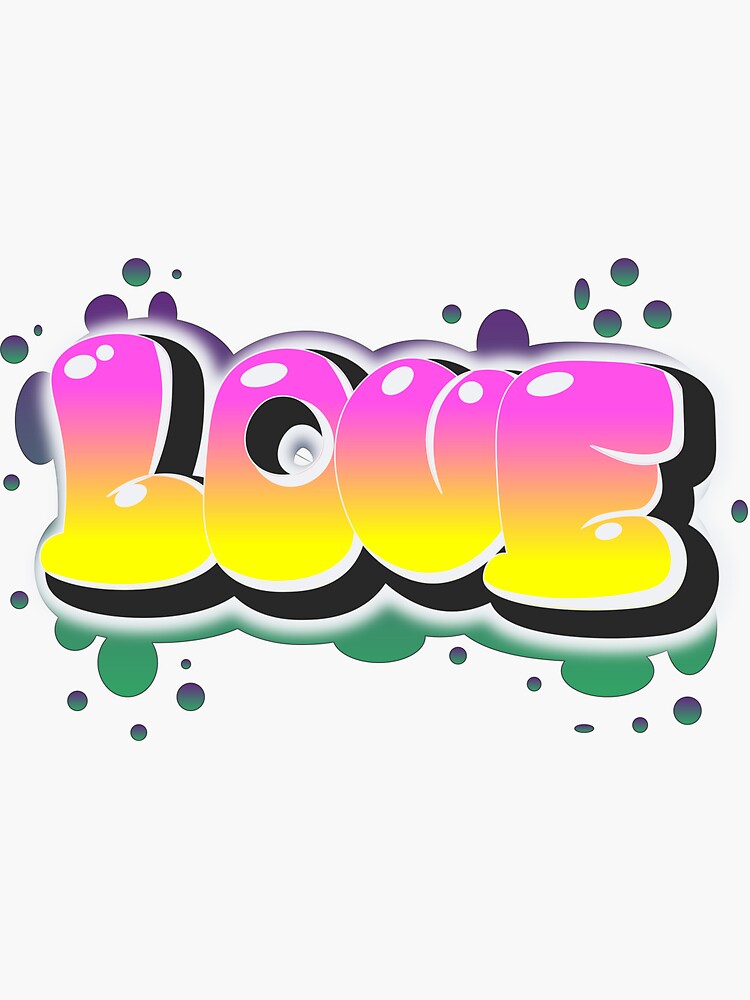 "Pure Love colors" Sticker for Sale by NeomerchFr | Redbubble