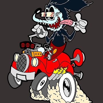"Mickey Fink " Sticker for Sale by robotghost | Redbubble