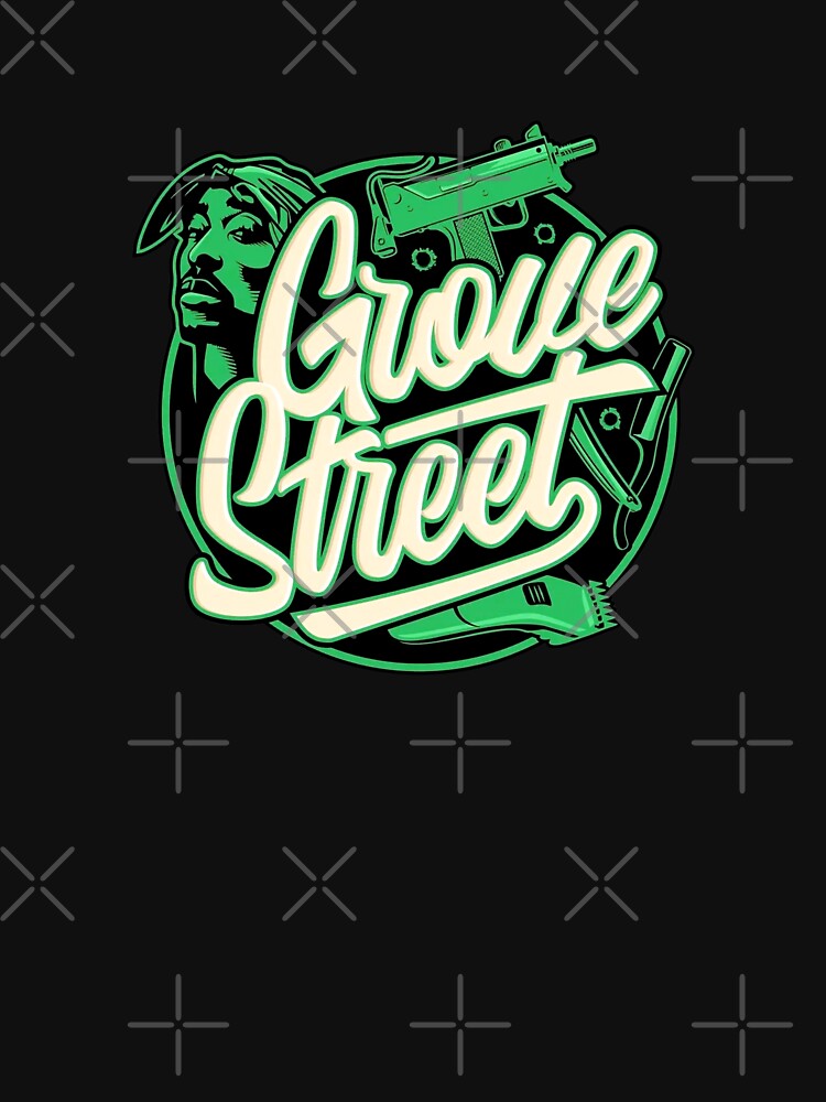 "Grove Street families logo from San Andreas with Tupac" T-shirt for ...