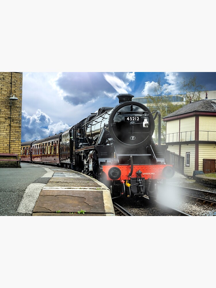 "45212 Locomotive " Poster for Sale by Happy-snapper | Redbubble