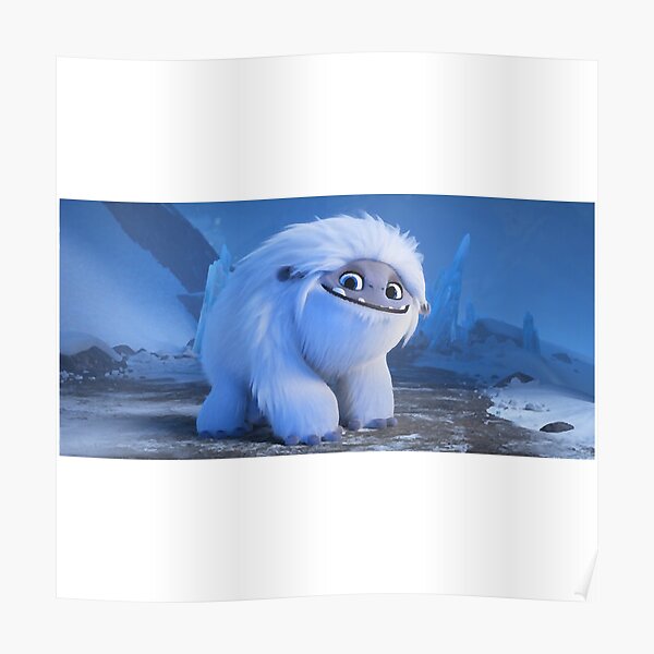 "Abominable Movie Character Yeti " Poster for Sale by EdenTrain | Redbubble