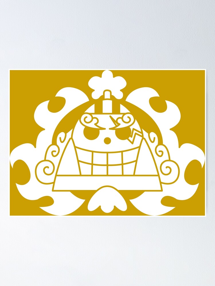 "Jinbe Jolly Roger" Poster for Sale by jimjimfuria | Redbubble