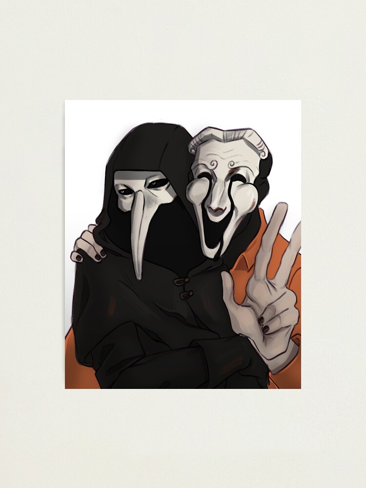 "SCP-035 and SCP-049" Photographic Print for Sale by InajeExe | Redbubble