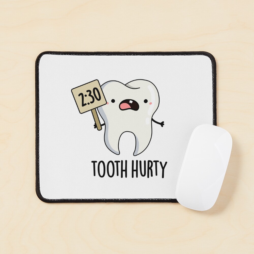 "Tooth Hurty Funny Dental Puns " Poster for Sale by punnybone | Redbubble