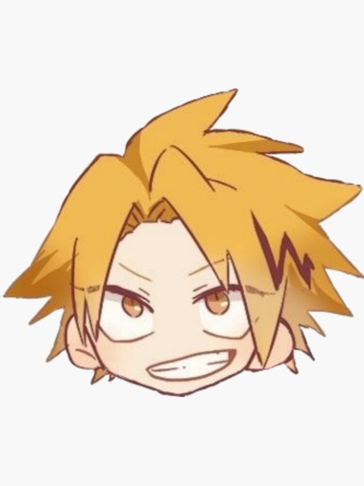 "anime face" Sticker for Sale by ELhouaz | Redbubble