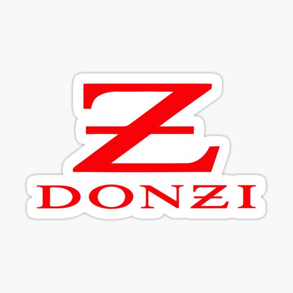 "Donzi Boats" Sticker for Sale by AmpiunBosque | Redbubble
