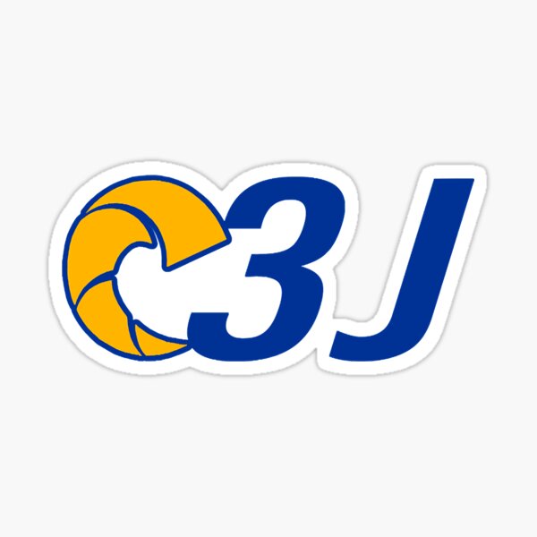 "OBJ, Odell Beckham LA Rams" Sticker for Sale by EhcarlTond | Redbubble