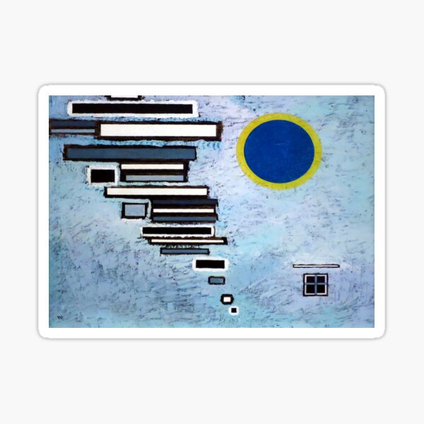 "Kandinsky Unequal" Sticker for Sale by RedTOPy | Redbubble