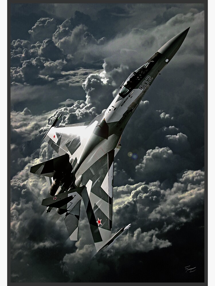 "Super Flanker" Sticker for Sale by WarHawk357 | Redbubble