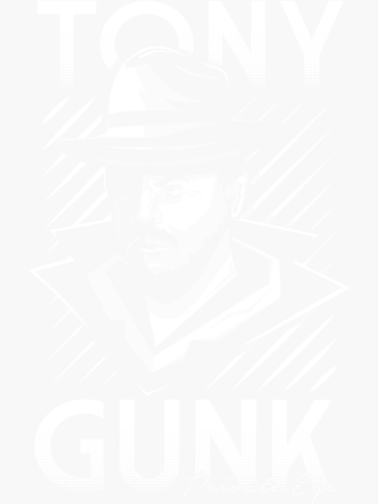 "Tony Gunk Impractical Jokers Q " Sticker for Sale by AllTeesUK1 ...