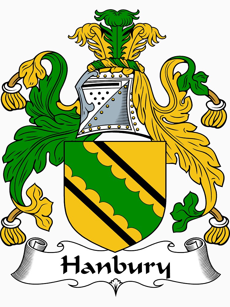 "Hanbury" T-shirt by HaroldHeraldry | Redbubble | family t-shirts ...