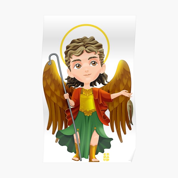"Archangel Raphael" Poster for Sale by erdavid | Redbubble