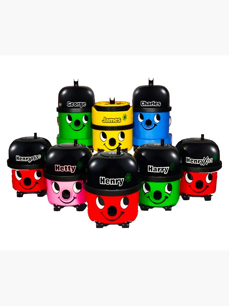"Henry Hoover and Friends" Poster for Sale by daily-deals | Redbubble