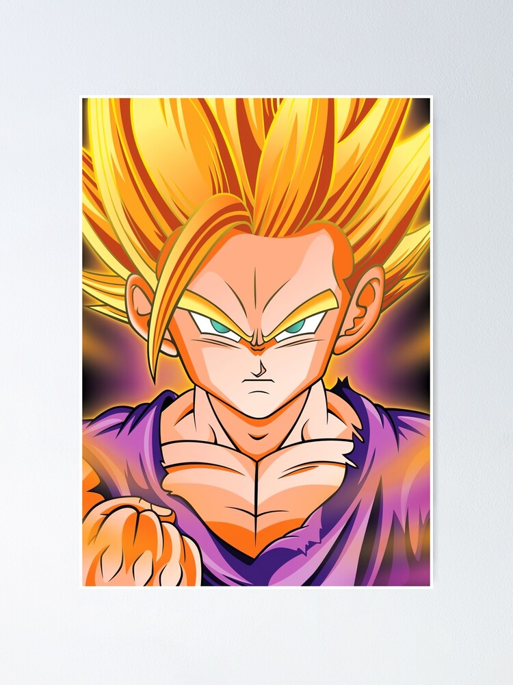 "Dragon Ball Gohan Ssj2" Poster for Sale by DanielNowicki | Redbubble