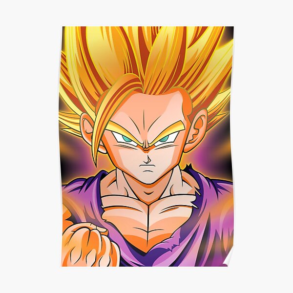 "Dragon Ball Gohan Ssj2" Poster for Sale by DanielNowicki | Redbubble