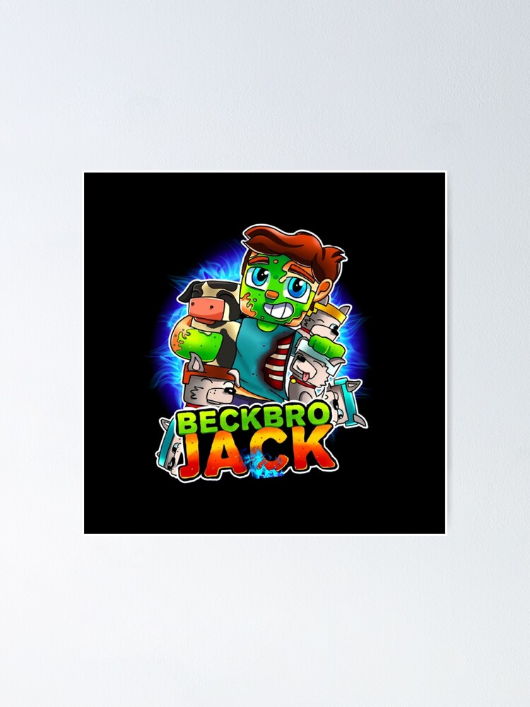"BeckBroJack Gaming" Poster for Sale by my5hop | Redbubble