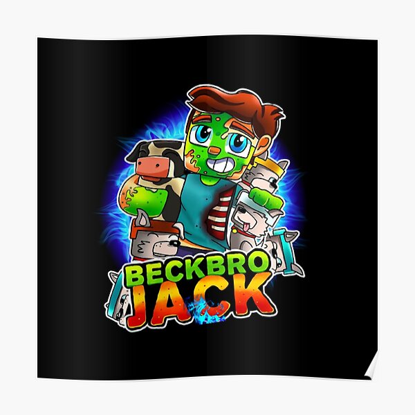 "BeckBroJack Gaming" Poster for Sale by my5hop | Redbubble