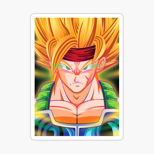 "Bardock Dragon Ball" Sticker for Sale by KalebVidal39 | Redbubble