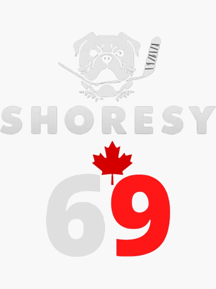 "Shoresy 69 " Sticker for Sale by AbbyKozlowsk | Redbubble