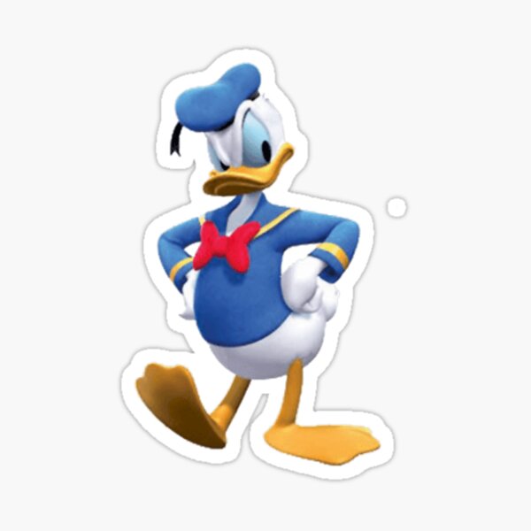 " donald duck" Sticker for Sale by TheMorvy | Redbubble