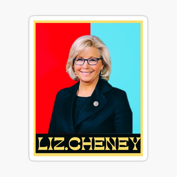 "Liz Cheney Next President-Funny " Sticker for Sale by Wraptious ...