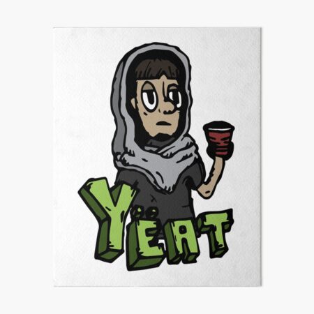 "yeat Sticker " Art Board Print for Sale by AestheticStud | Redbubble