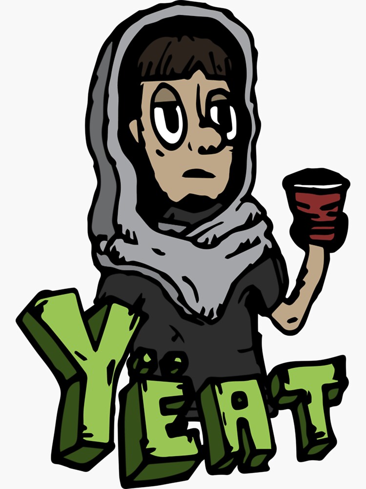 "yeat Sticker " Sticker for Sale by AestheticStud | Redbubble