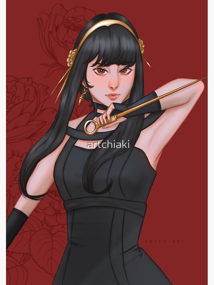 "Yor Forger SPY x FAMILY" Poster for Sale by artchiaki | Redbubble