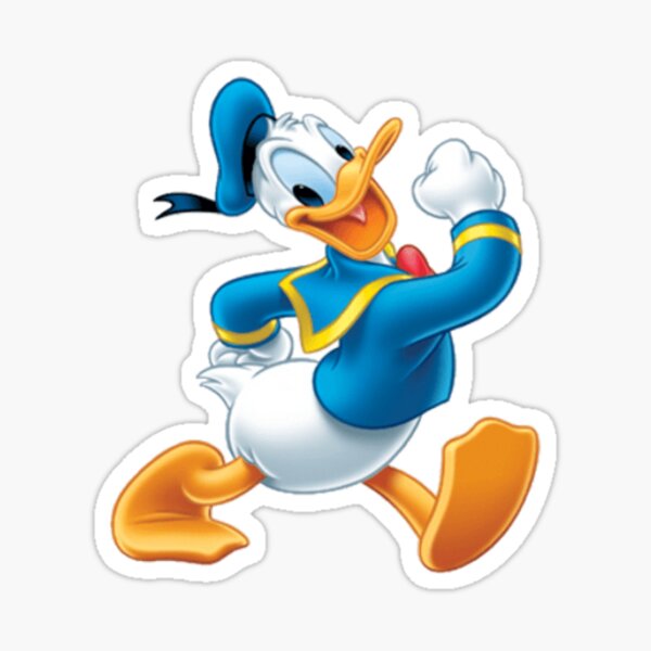 " donald duck" Sticker for Sale by TheMorvy | Redbubble