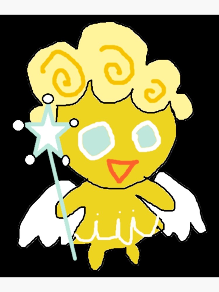 "ms paint cookie run angel cookie " Poster for Sale by CaronSShubham ...