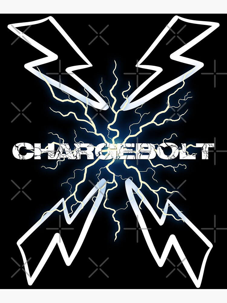 Pegatina «Chargebolt II, héroe eléctrico, rayo, héroe de carga ...
