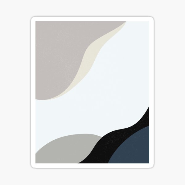 "navy blue abstract" Sticker for Sale by DigiHouse | Redbubble