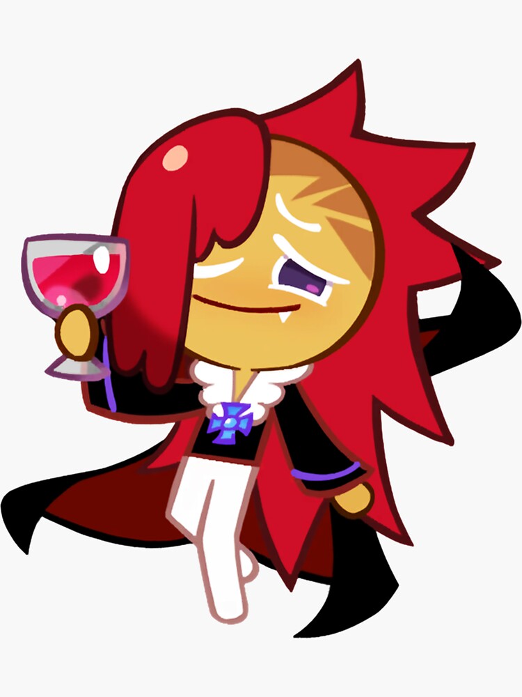 "Vampire Cookie! Cookie Run Kingdom " Sticker for Sale by CaronSShubham ...