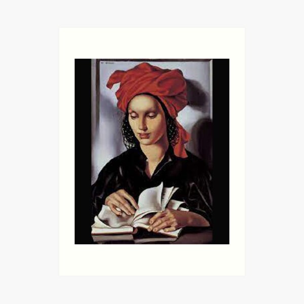 "High Resolution Tamara de Lempicka Kizette en Rose 1926 Photographic ...