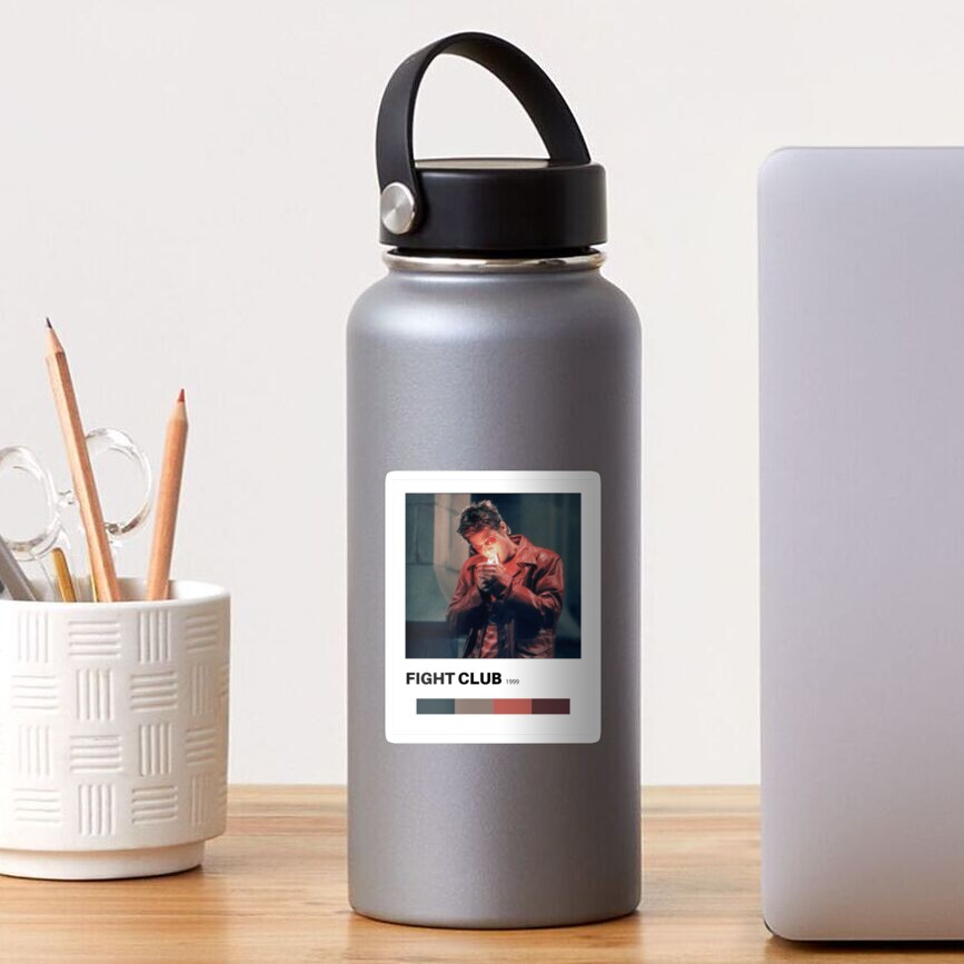 "Fight Club Color Palette Polaroid" Sticker for Sale by jvirasak19 ...