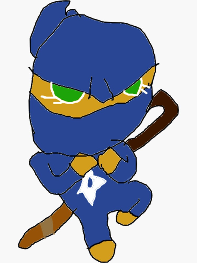 "ms paint cookie run ninja cookie " Sticker for Sale by CaronSShubham ...