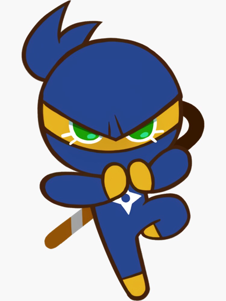 "Ninja Cookie! Cookie Run Kingdom " Sticker for Sale by CaronSShubham ...
