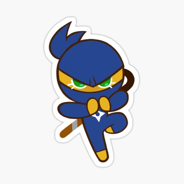 "Ninja Cookie! Cookie Run Kingdom " Sticker for Sale by CaronSShubham ...