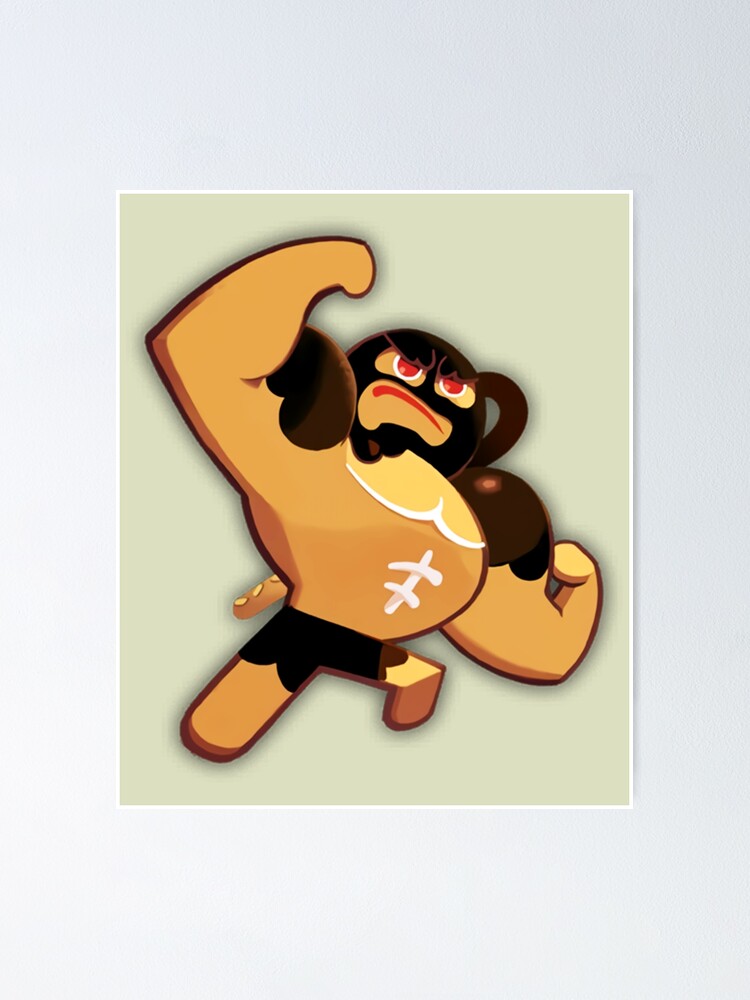 "Muscle Cookie! Cookie Run Kingdom " Poster for Sale by CaronSShubham ...